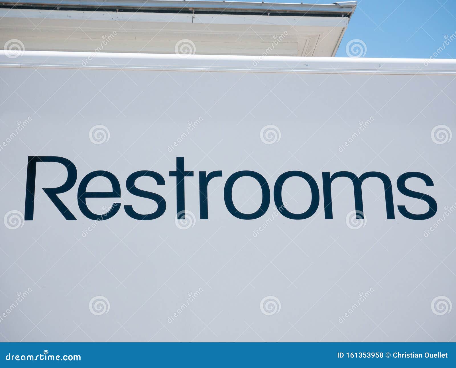 Simple Restroom With Washbasin Stand And Toilet Stock Photography ...