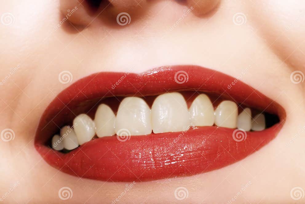 Just Smile stock photo. Image of mouth, nice, cosmetic, cheerful - 28842