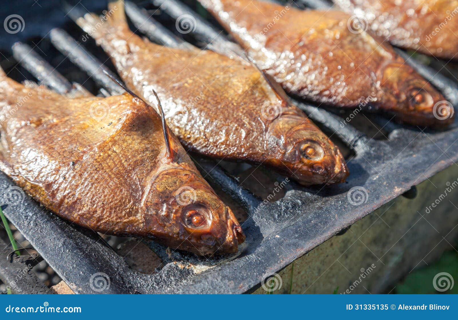 Just smoked fresh fish stock image. Image of kipper, curing - 31335135