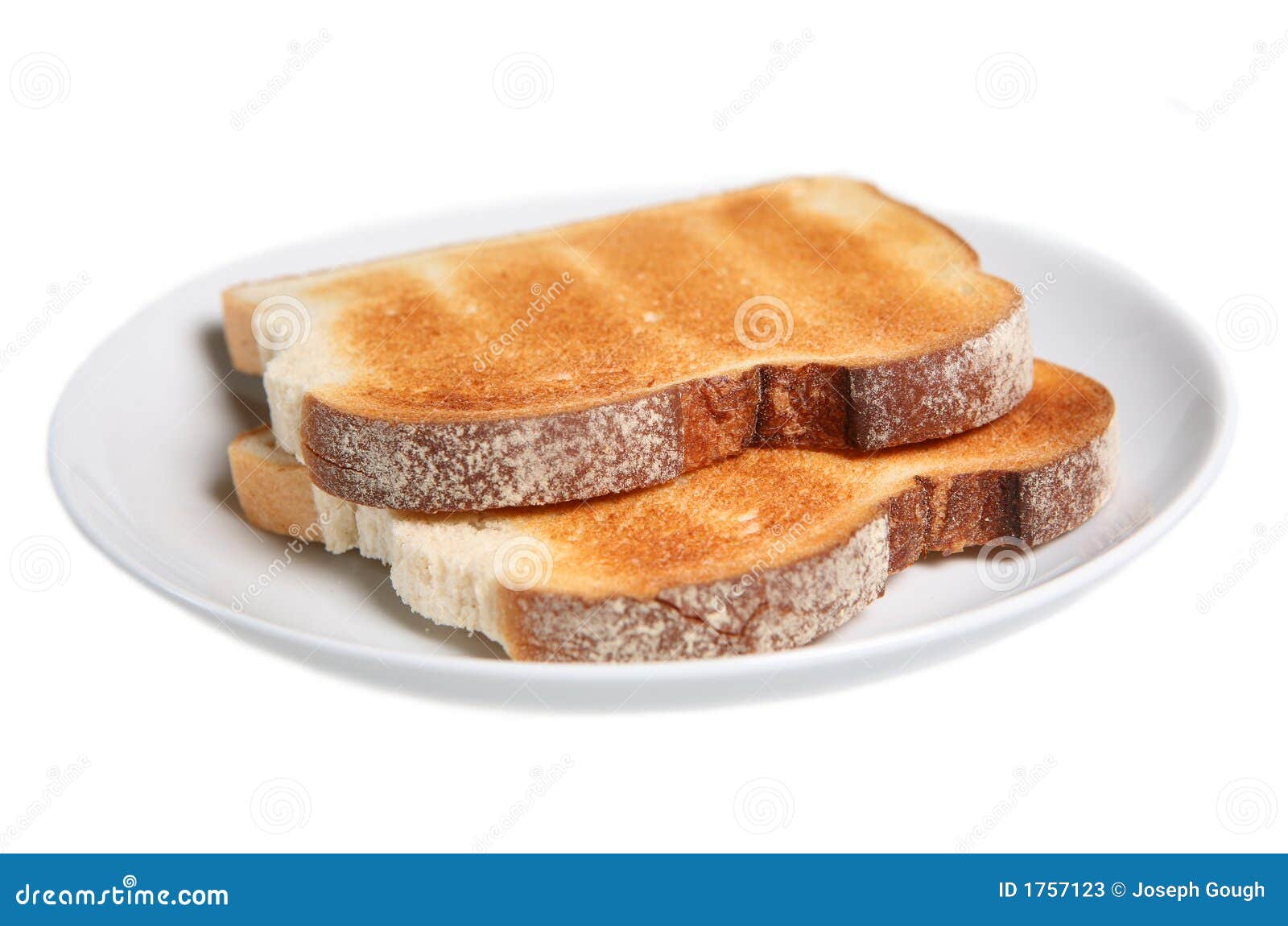 Just Toast stock image. Image of buttered, crunchy, toast - 1757123