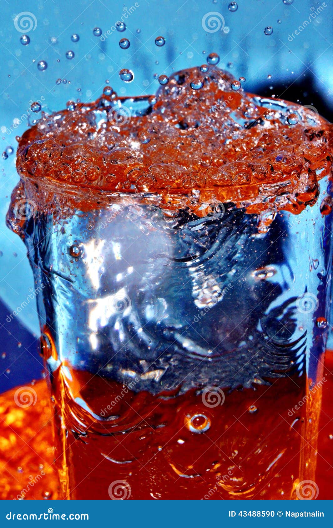 Just water stock photo. Image of drop, texture, water - 43488590