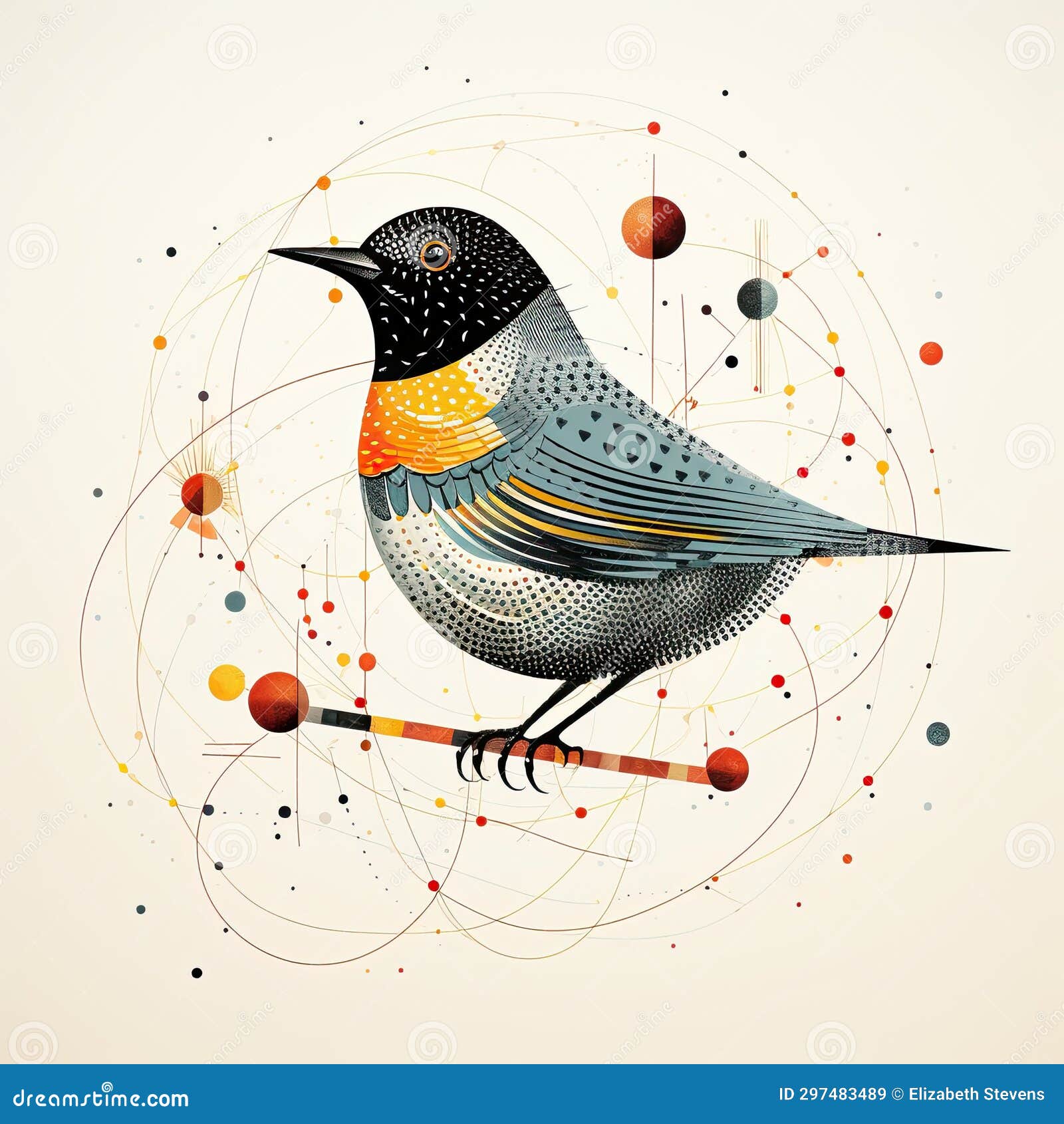 Just your basic bird stock illustration. Illustration of generative ...