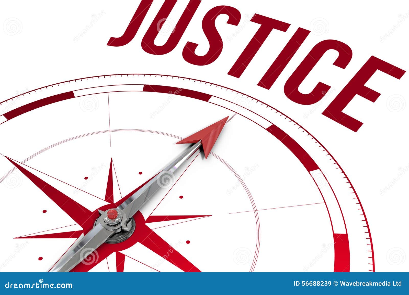 Justice against compass stock illustration. Illustration of courts ...