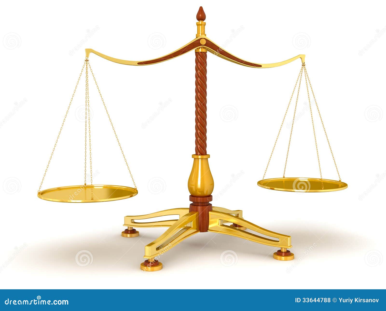 Justice Balance (clipping Path Included) Stock Illustration ...