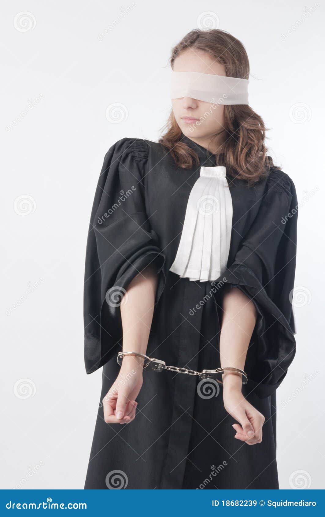 Justice is blind stock image. Image of judge, blind, occupation - 18682239