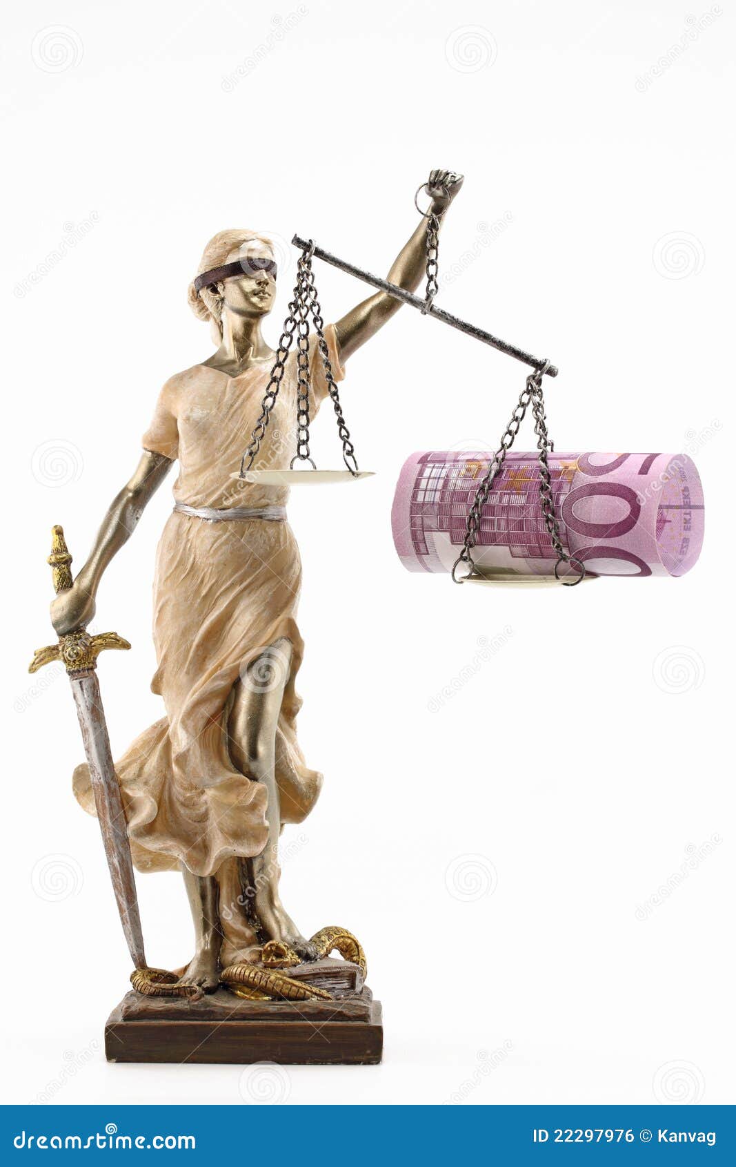 Justice is Blind ( ... or Maybe Not ) Stock Photo - Image of lady ...