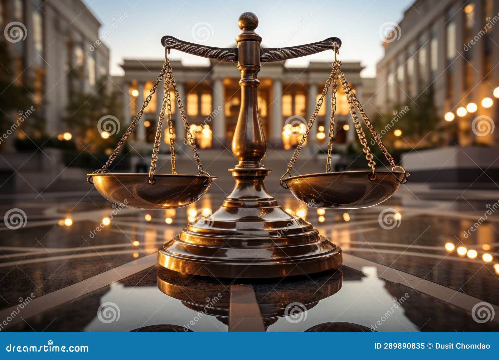 Justice in Front of Courthouses, Concept of Human Protection ...