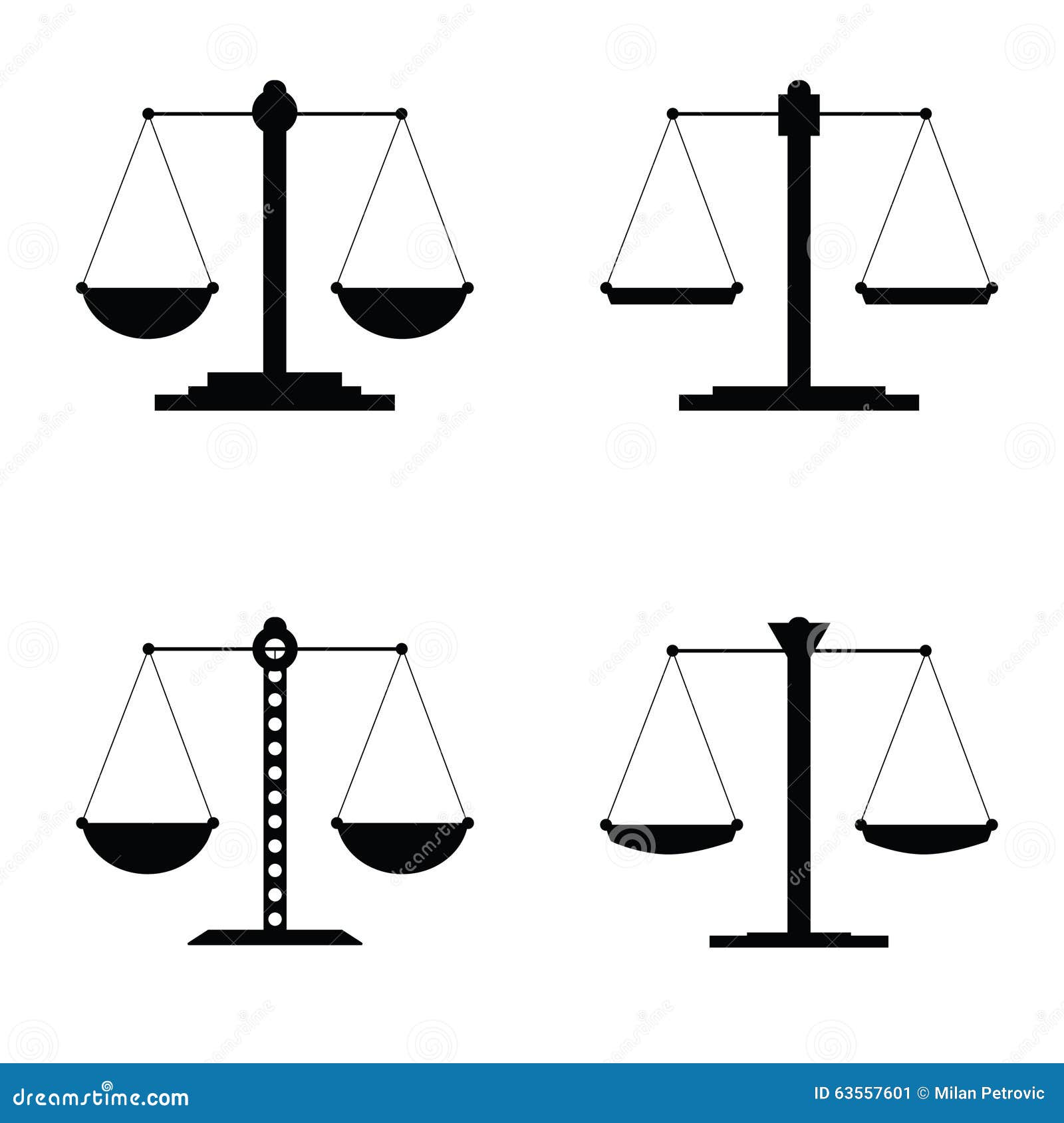 Justice Icon Vector Illustration Stock Vector - Illustration of legal ...