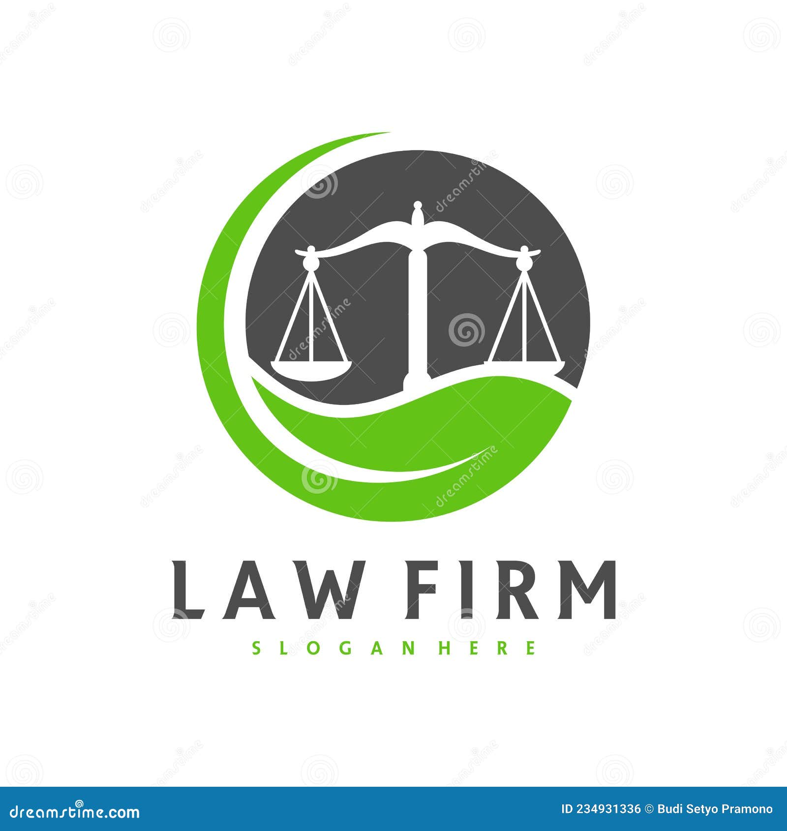 Justice Leaf Logo Vector Template, Creative Law Firm Logo Design ...