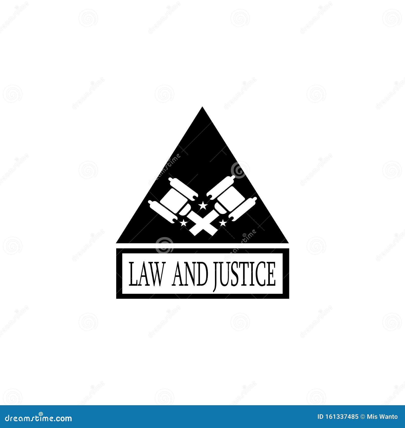 JUSTICE LOGO ILUSTRATION and VECTOR TEMPLATES Stock Vector ...