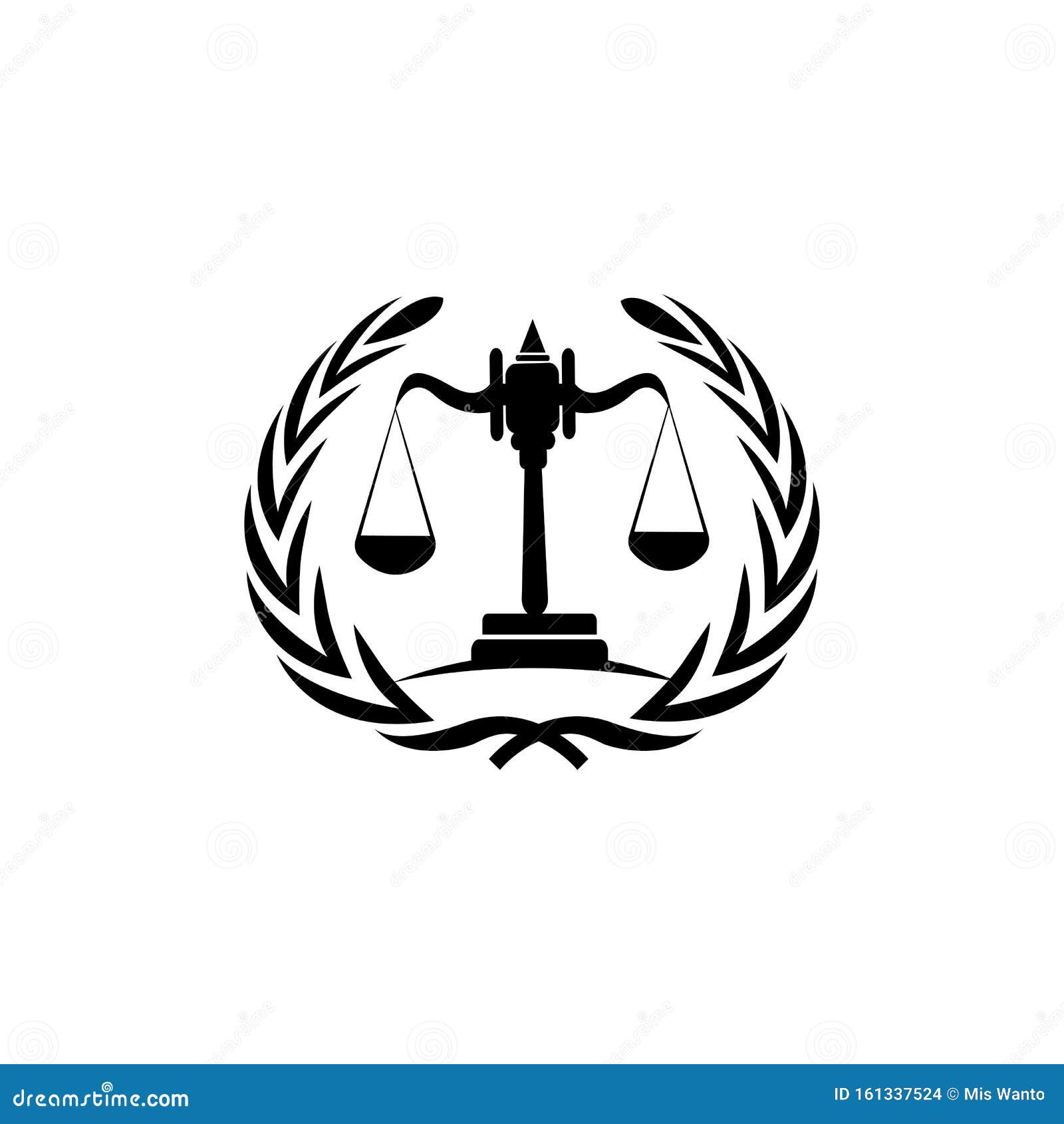 JUSTICE LOGO ILUSTRATION and VECTOR TEMPLATES Stock Vector ...