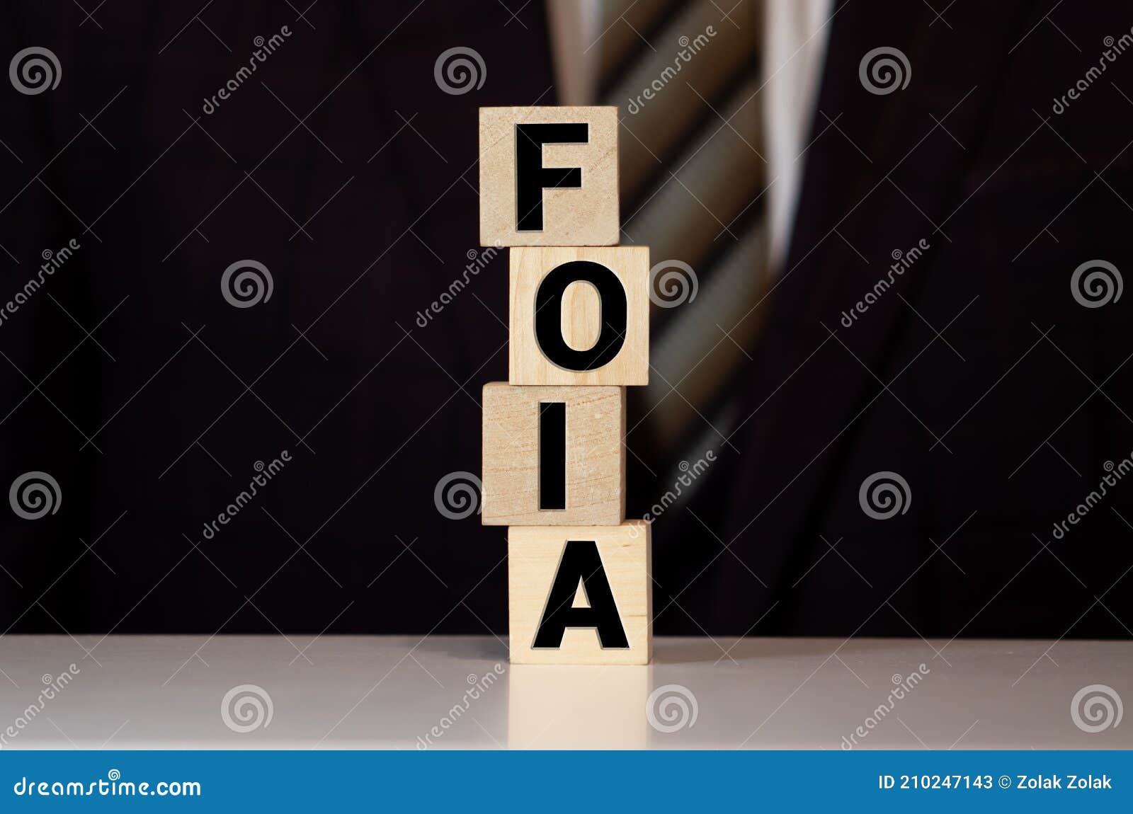 Justice Mallet and FOIA Acronym. Freedom of Information Act Stock Image ...