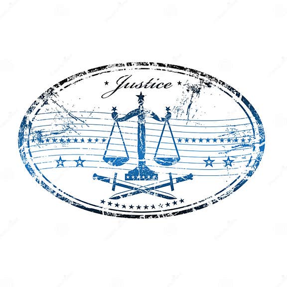 Justice rubber stamp stock vector. Illustration of illegal - 8798815