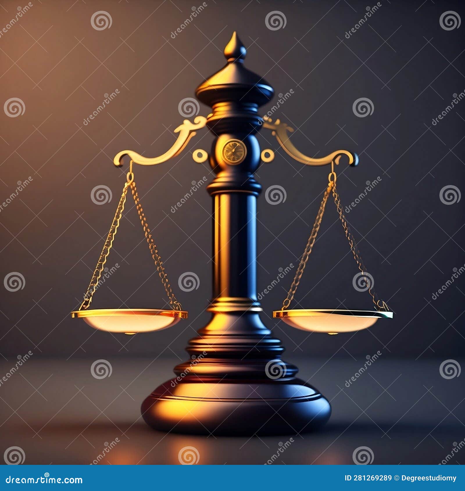 Justice Scale Balance. Justice Concept. Generative AI. AI Stock ...