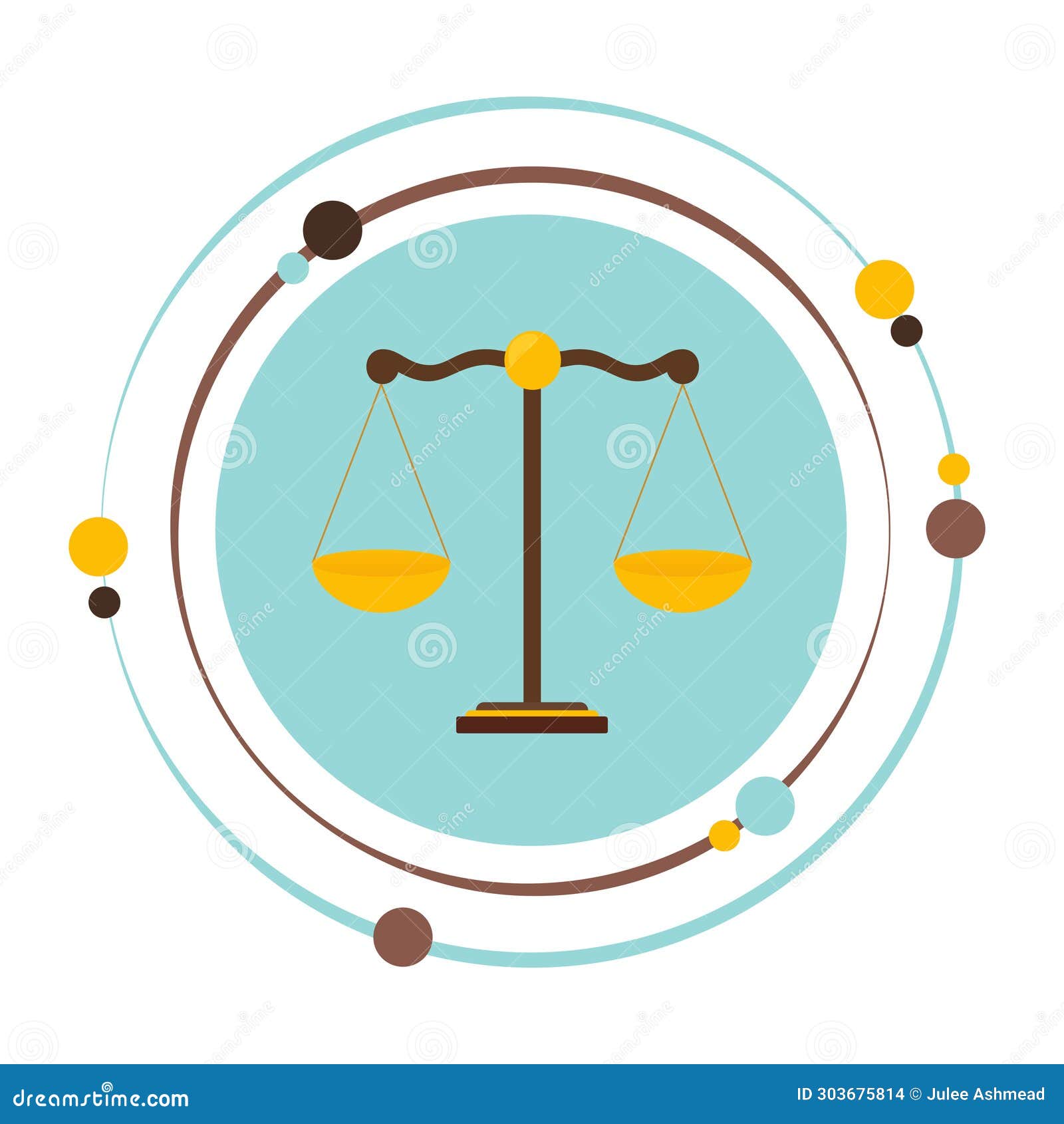 Justice Courtroom Scales Vector Illustration Graphic Icon Symbol Stock ...