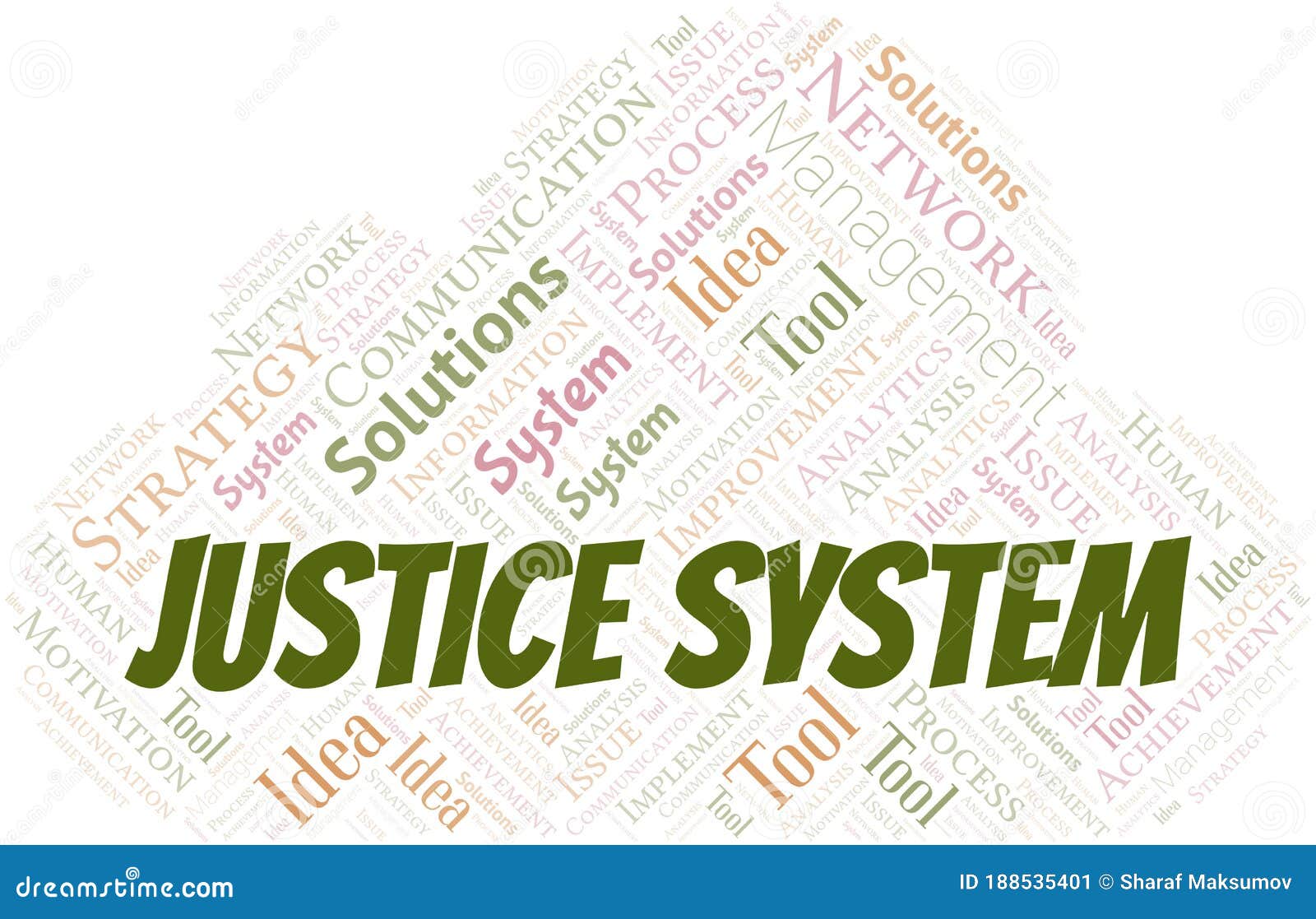 Justice Typography Calligraphy Word Art With Filled Color Style Stock ...