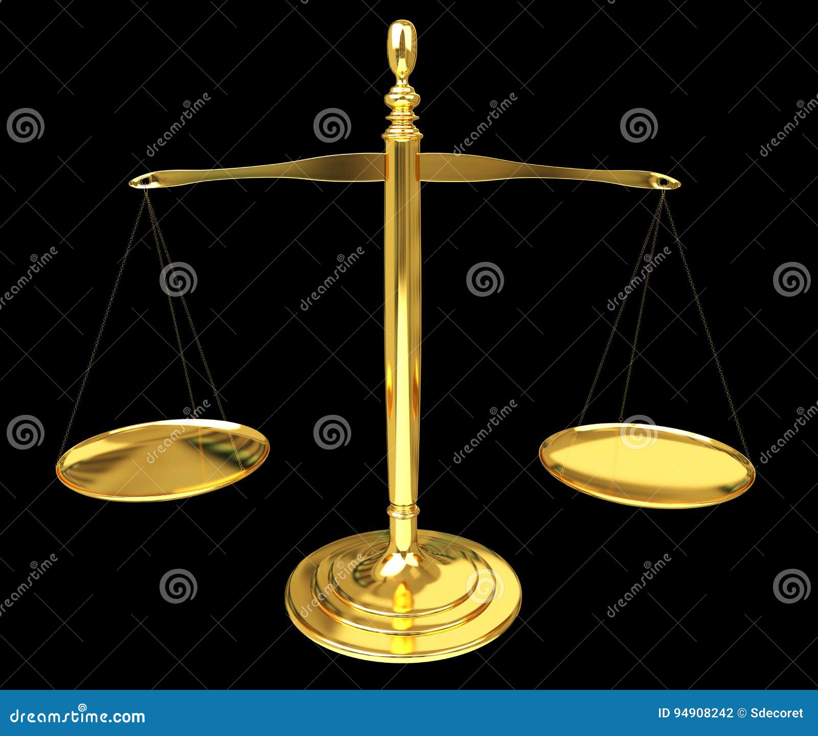Law Justice With Weighing Scale And Huge Icons Process Of Law Symbols ...