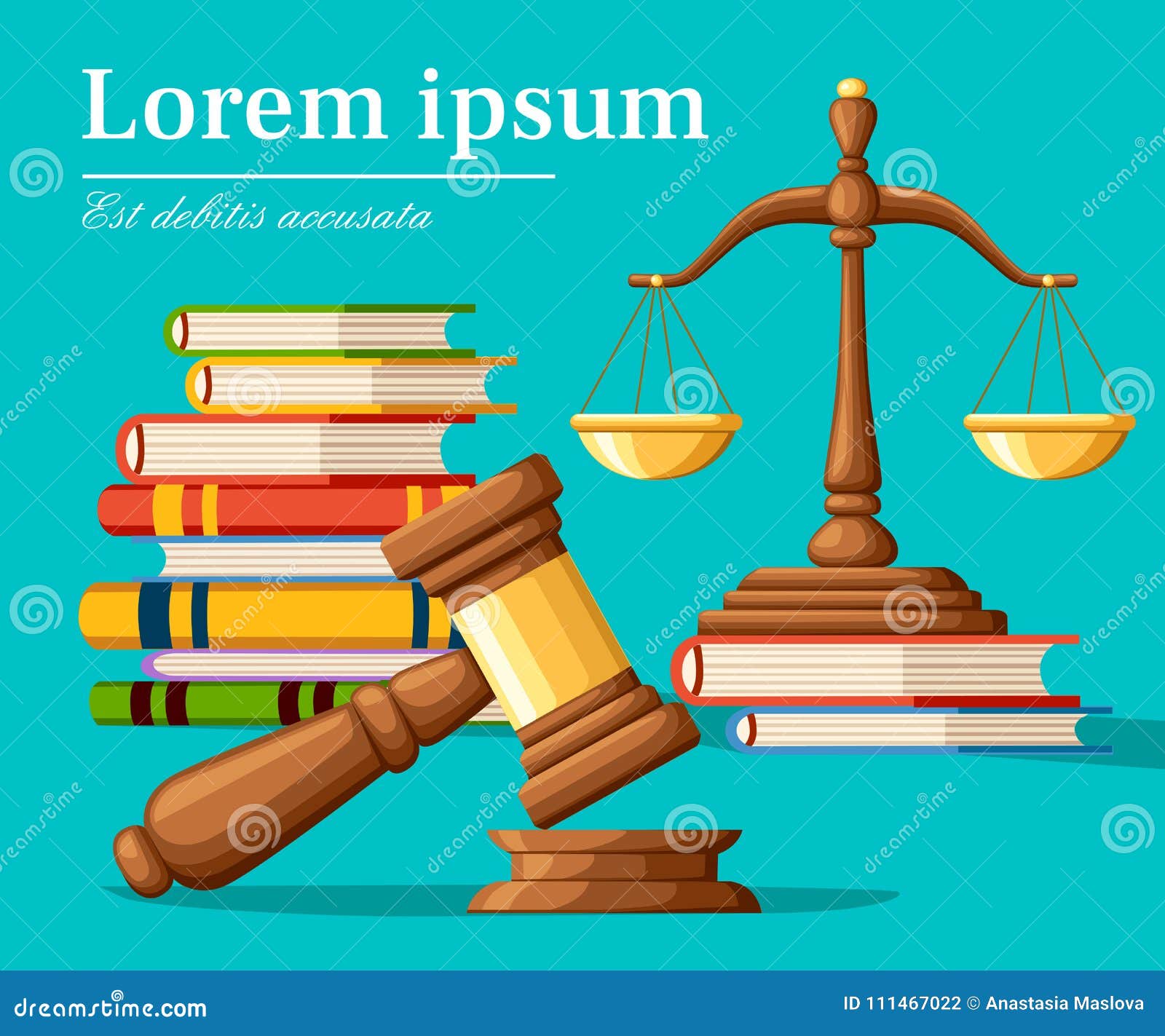Justicia Del Concepto En Estilo De La Historieta Escalas De La Justicia