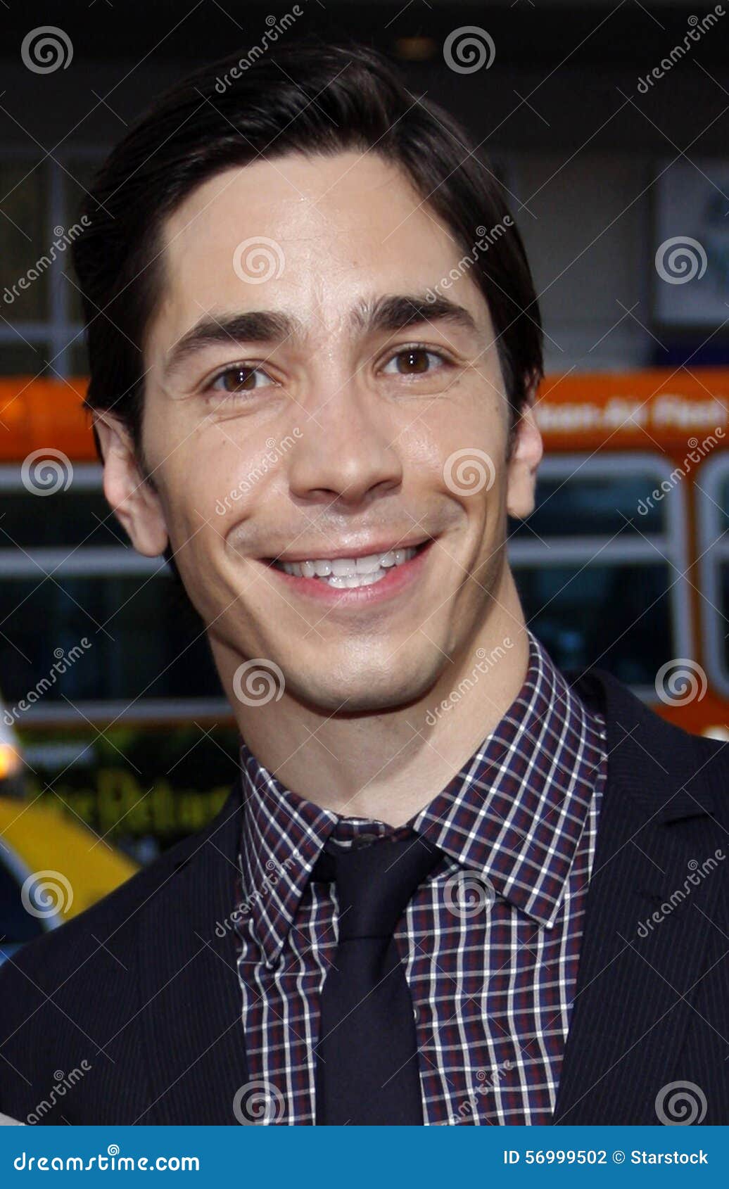 Justin Long redactionele fotografie. Image of première - 56999502