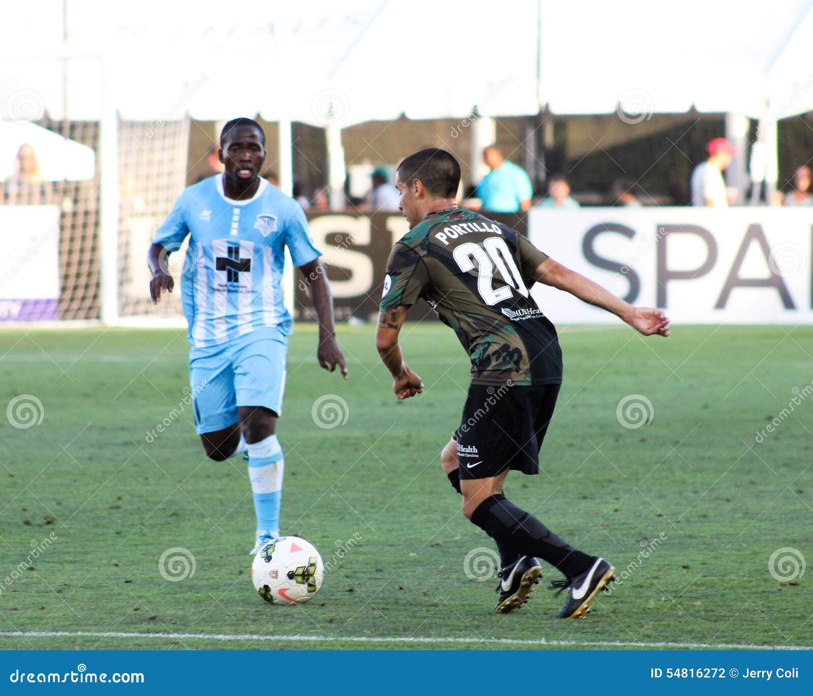 Justin Portillo, Midfielder, Charleston Battery Editorial Photography ...