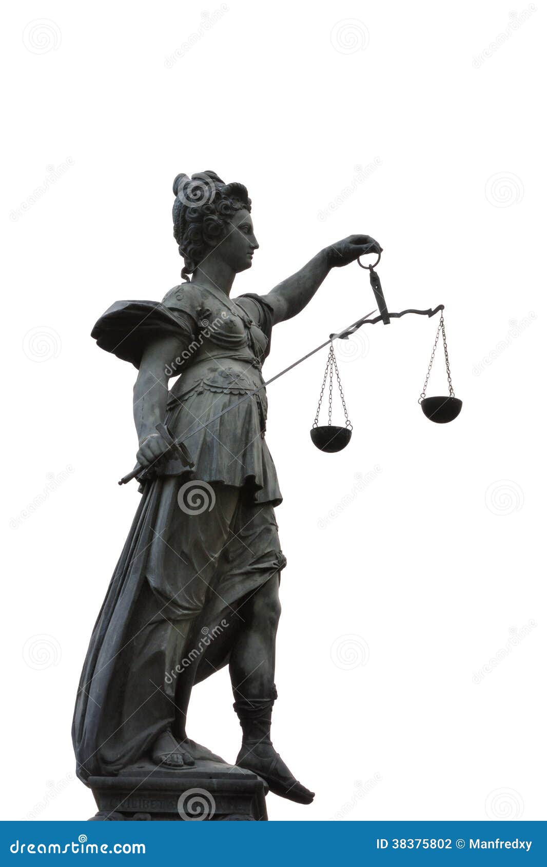 Justitia stock photo. Image of judiciary, bronze, monument - 38375802