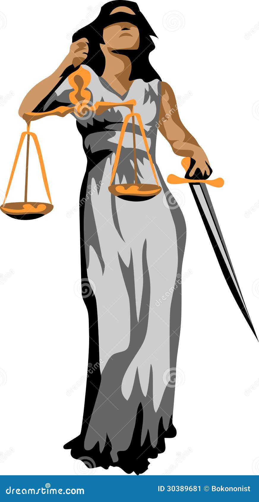 Justitia Stock Image - Image: 30389681