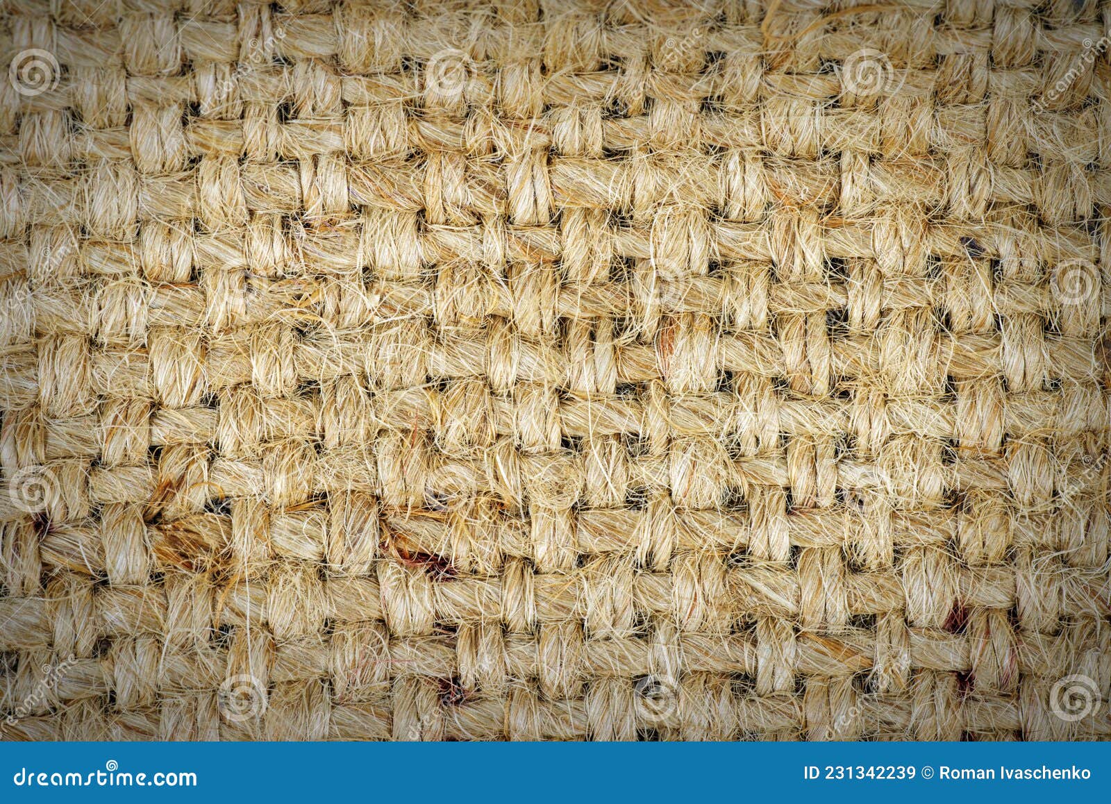 Jute Fabric . Seamless Pattern Stock Image - Image of cotton, linen ...