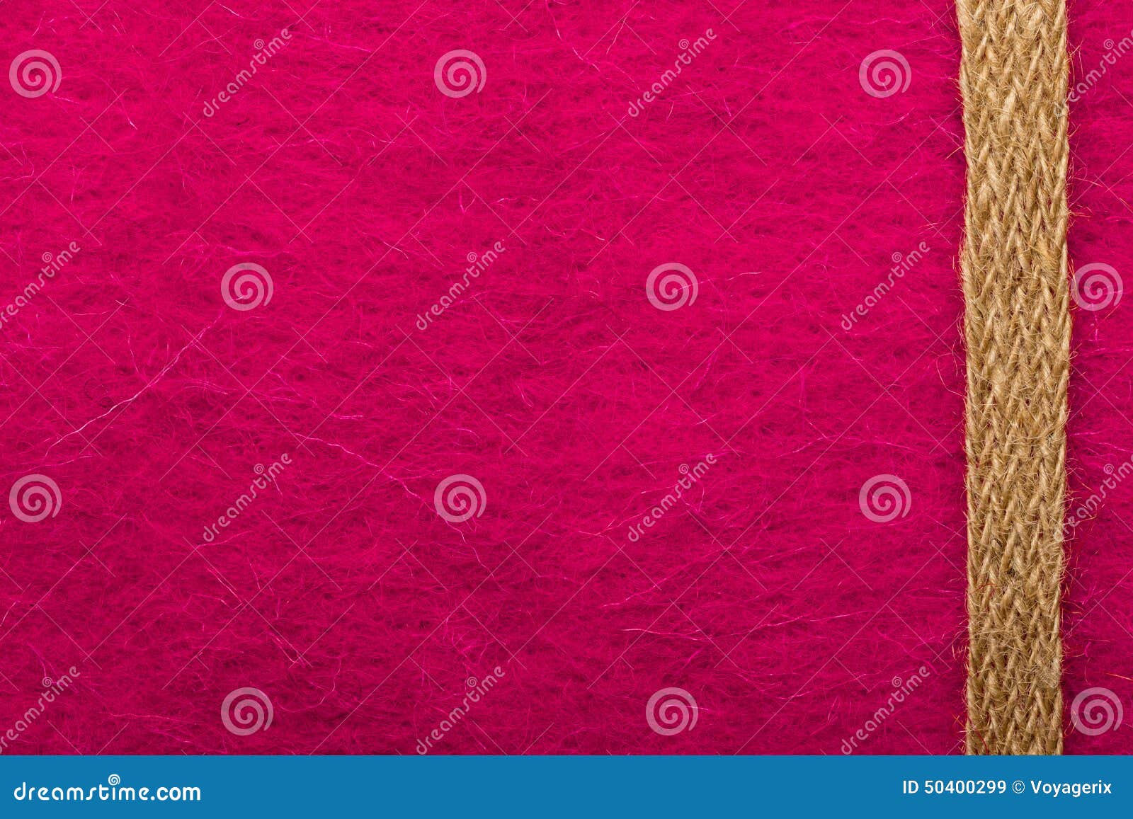Jute Rope Over Pink Background Stock Image - Image of pattern, aged ...
