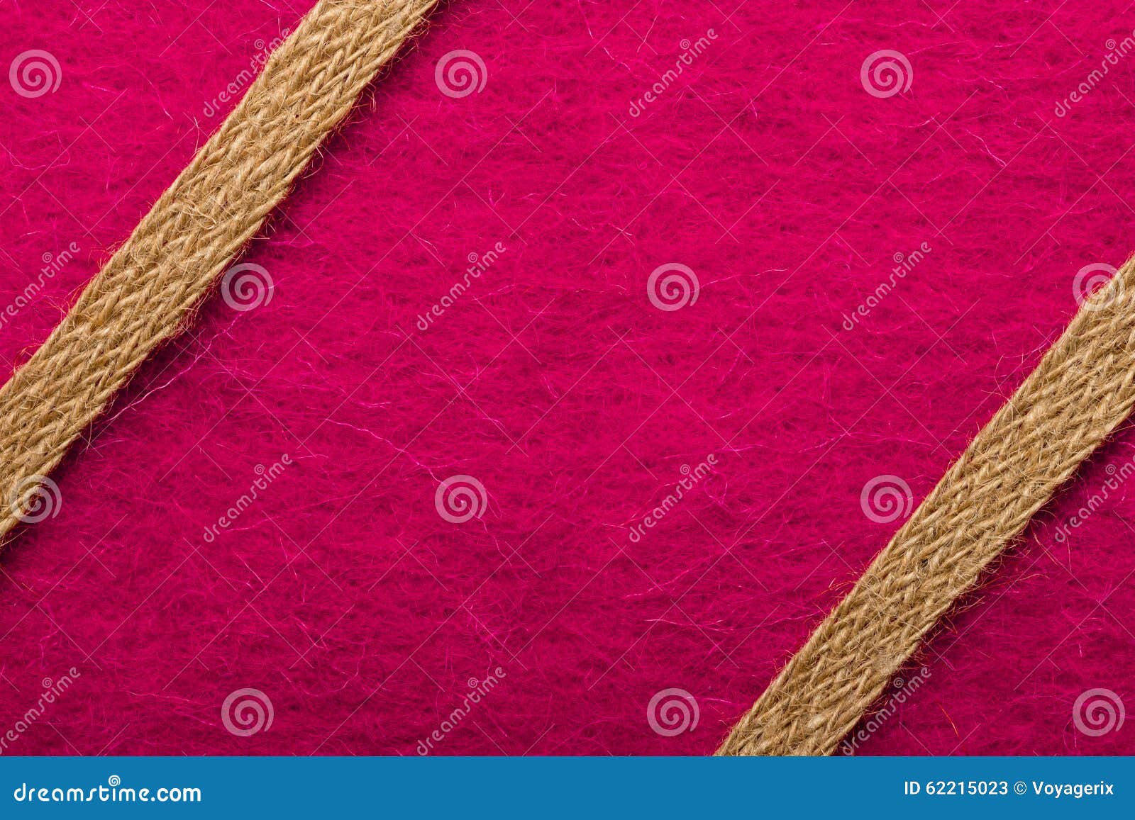 Jute Rope Over Pink Background Stock Image - Image of vintage, vibrant ...