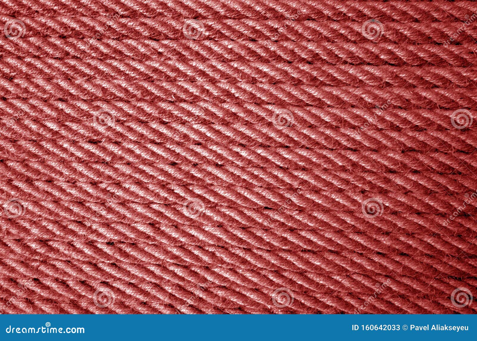 Jute Rope Pattern in Red Color Stock Image - Image of concept, material ...