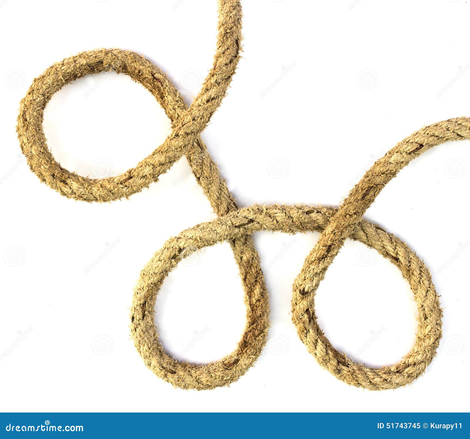 Jute Rope Royalty-Free Stock Photo | CartoonDealer.com #51743745