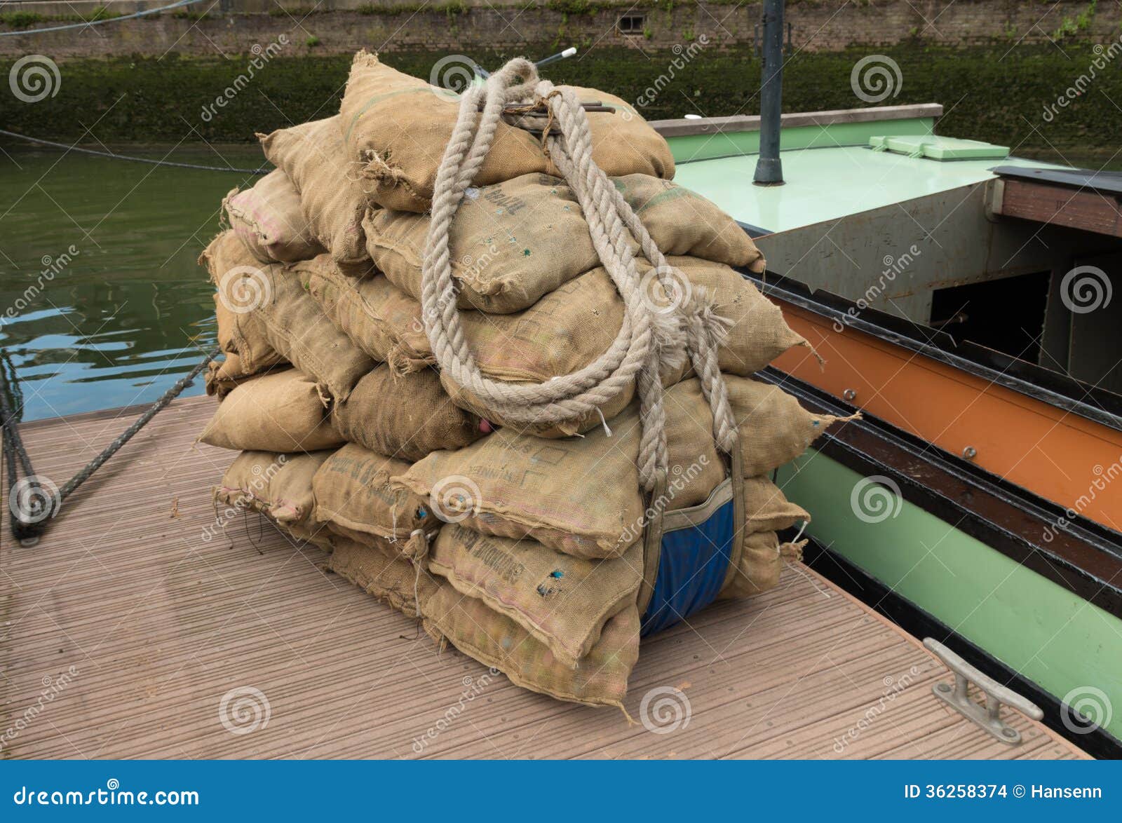 Jute River Royalty-Free Stock Photo | CartoonDealer.com #124252191