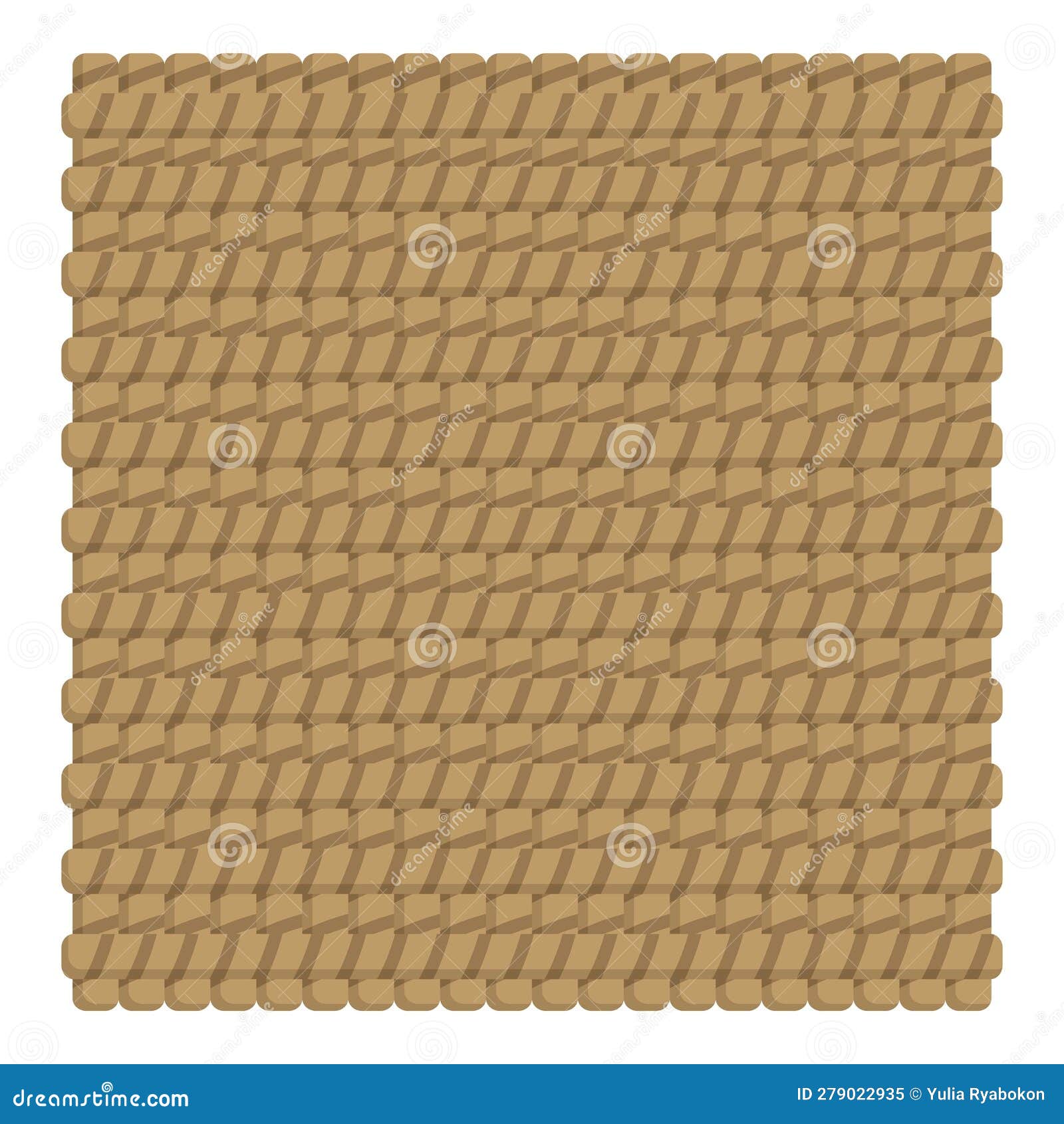 Jute Textile Icon Cartoon Vector. Rope Thread Stock Vector ...