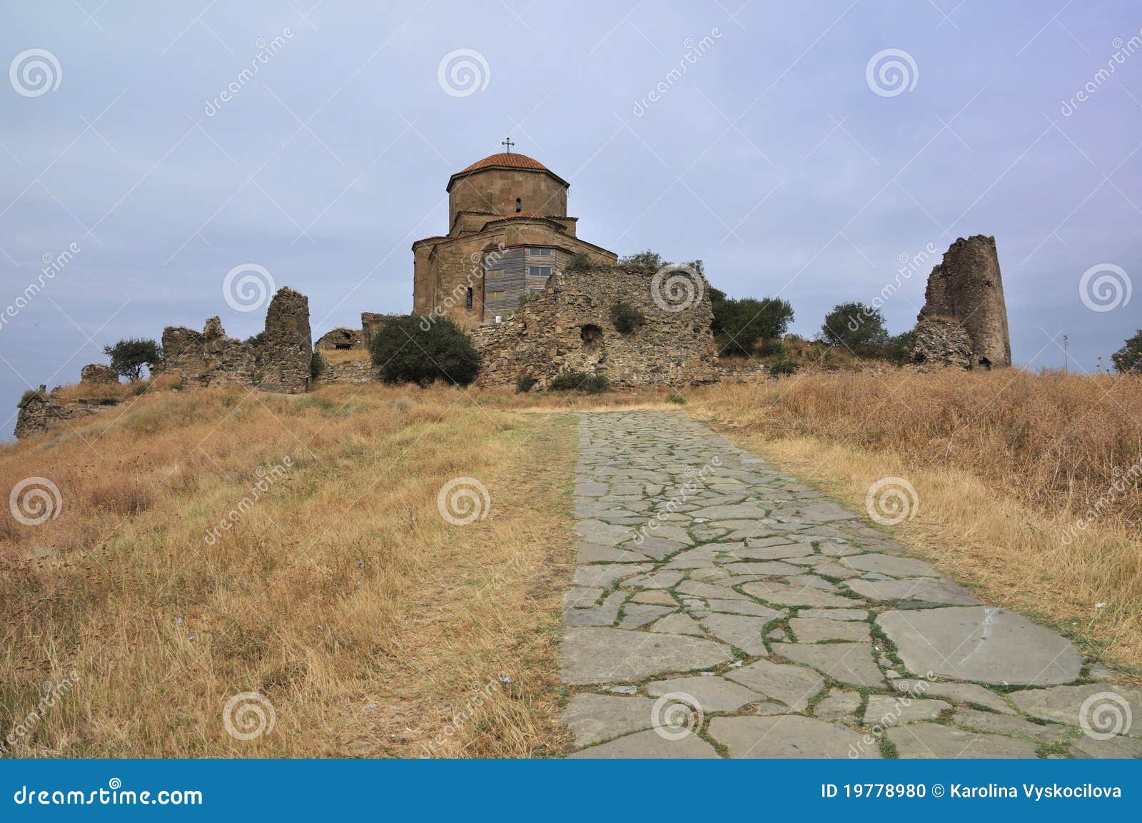 Jvari monastery stock photo. Image of church, building - 19778980