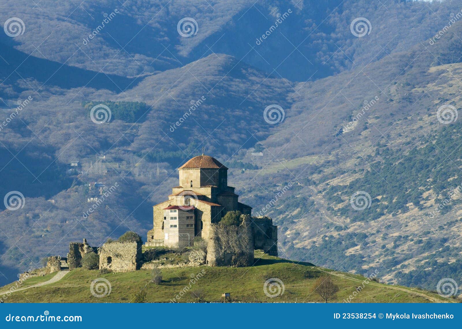 Jvari Monastery stock photo. Image of culture, orthodox - 23538254