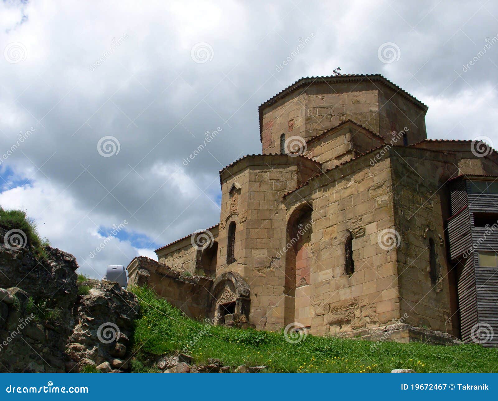 Jvari Monastery, Georgia stock image. Image of georgian - 19672467