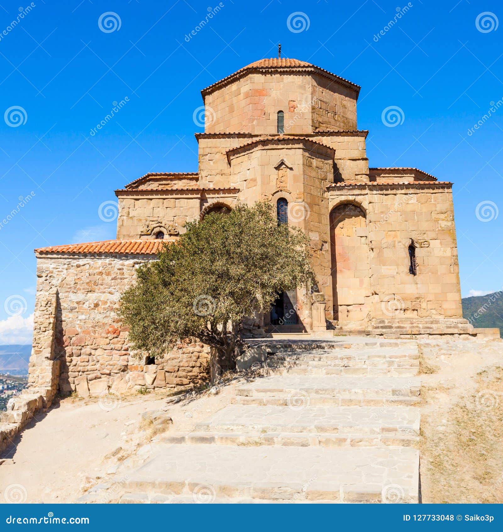 Jvari Monastery, Mtskheta stock photo. Image of culture - 127733048