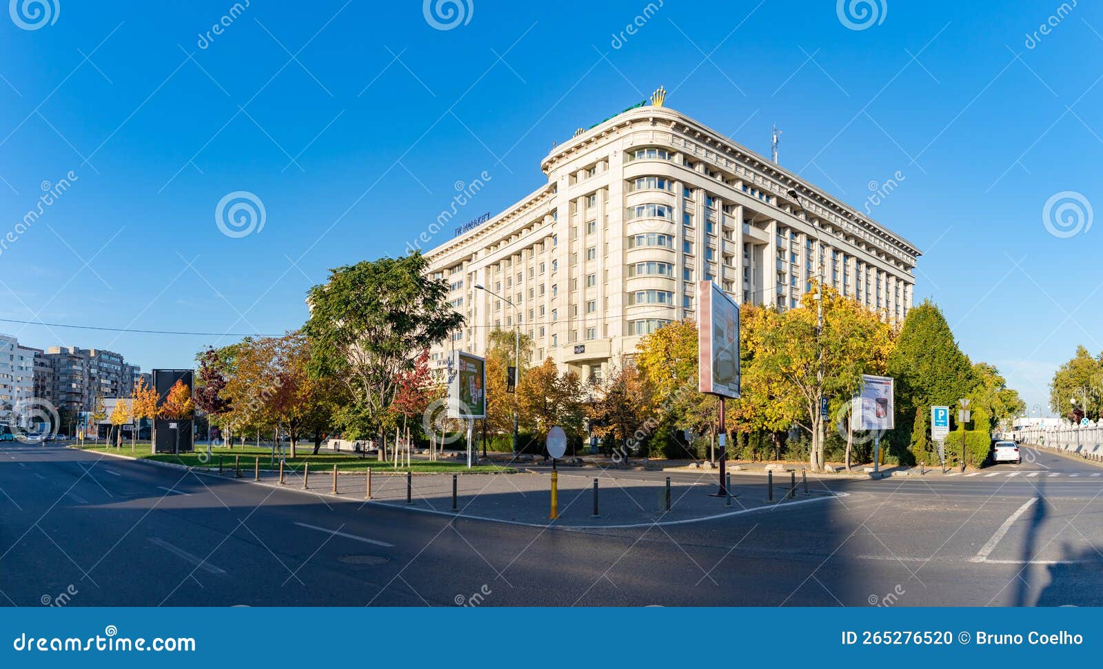 JW Marriott Bucharest Grand Hotel Editorial Image - Image of trees ...