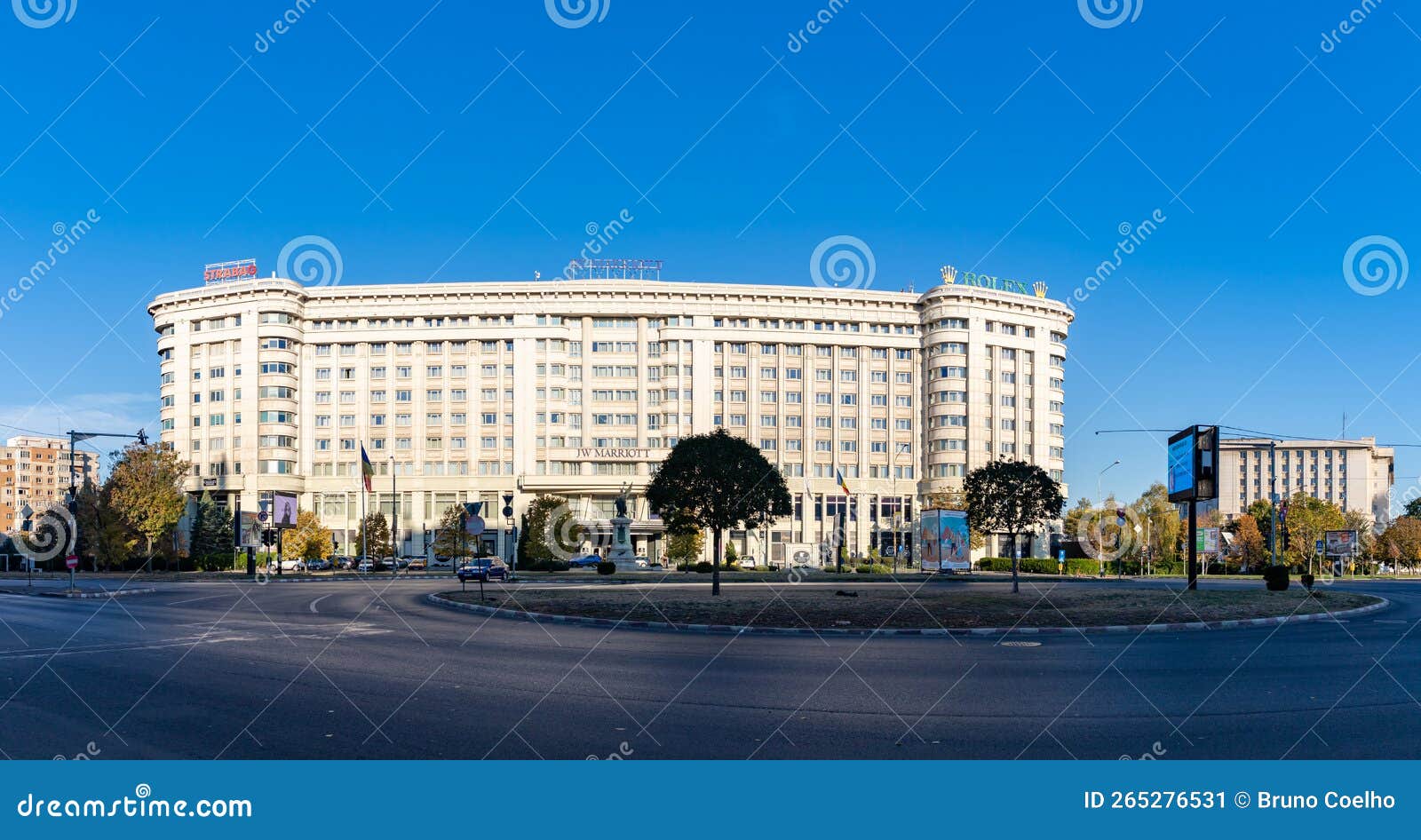 JW Marriott Bucharest Grand Hotel Editorial Photo - Image of road ...