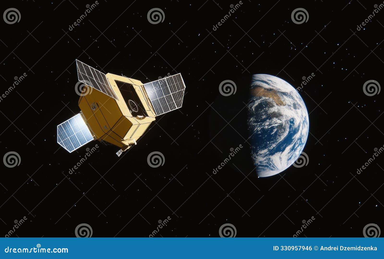 JWST Launch Art, with Earth and Moon As Backdrop, with Elements ...
