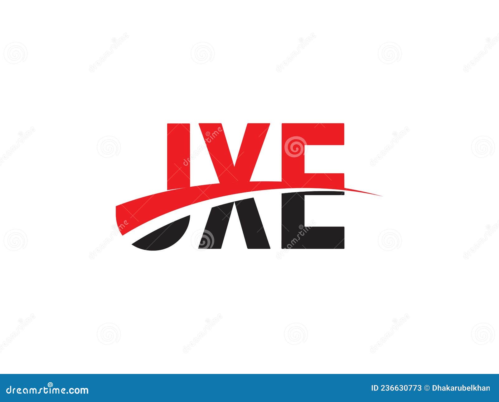 JXE Letter Initial Logo Design Vector Illustration Stock Vector ...