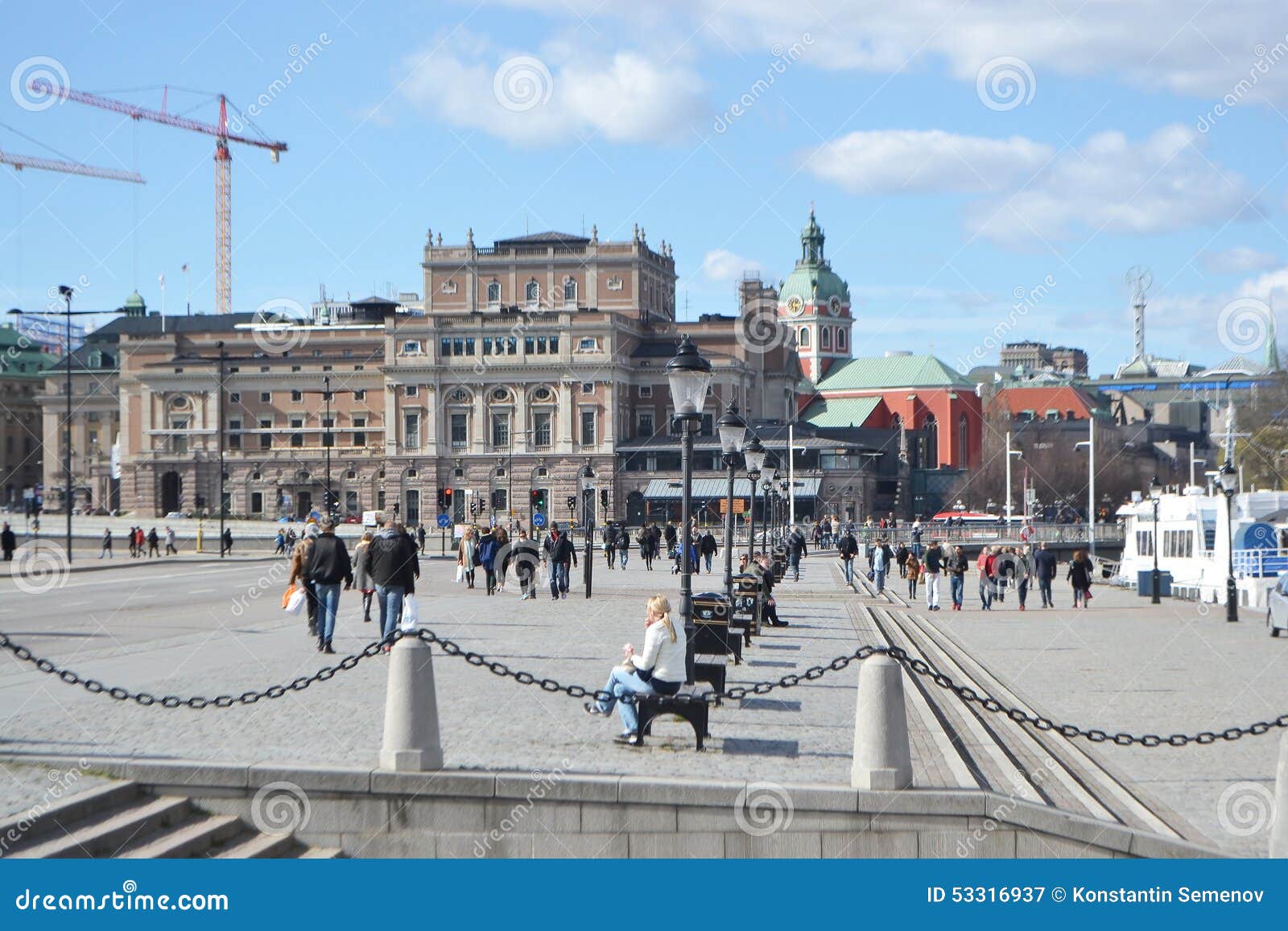 Königliche Oper in Stockholm Redaktionelles Stockfotografie - Bild von ...