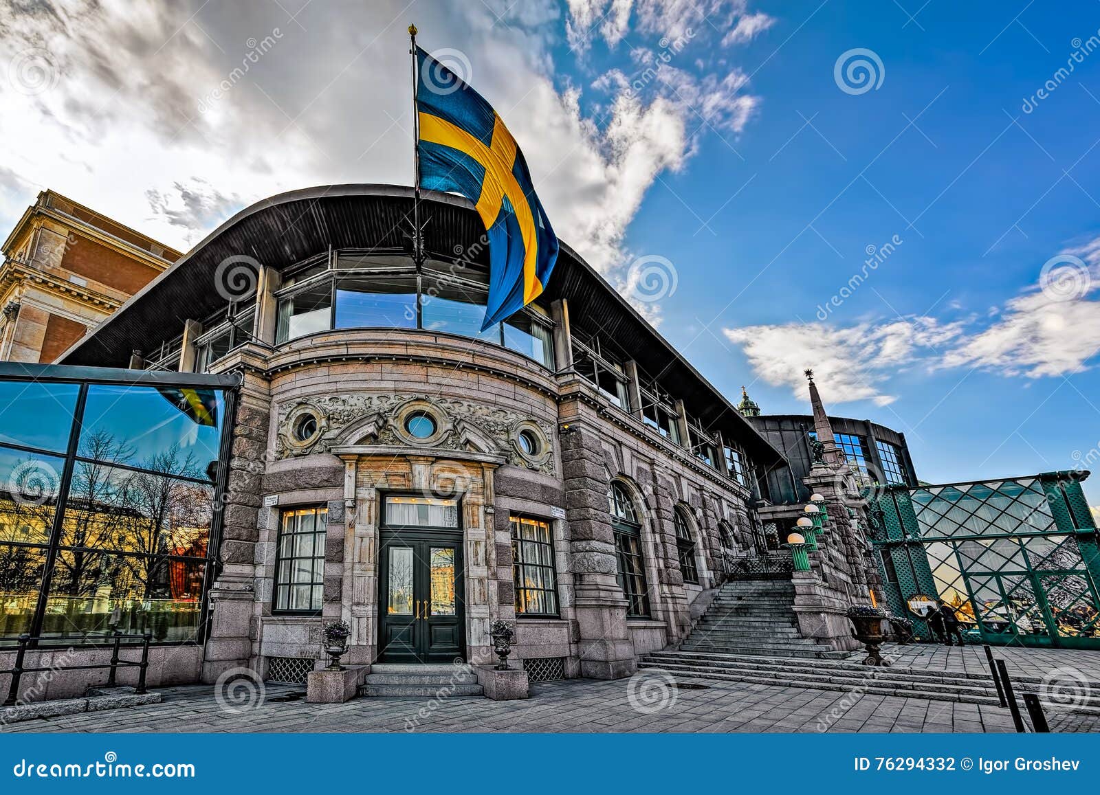 Königliches Opernhaus Stockholms Redaktionelles Stockfotografie - Bild ...