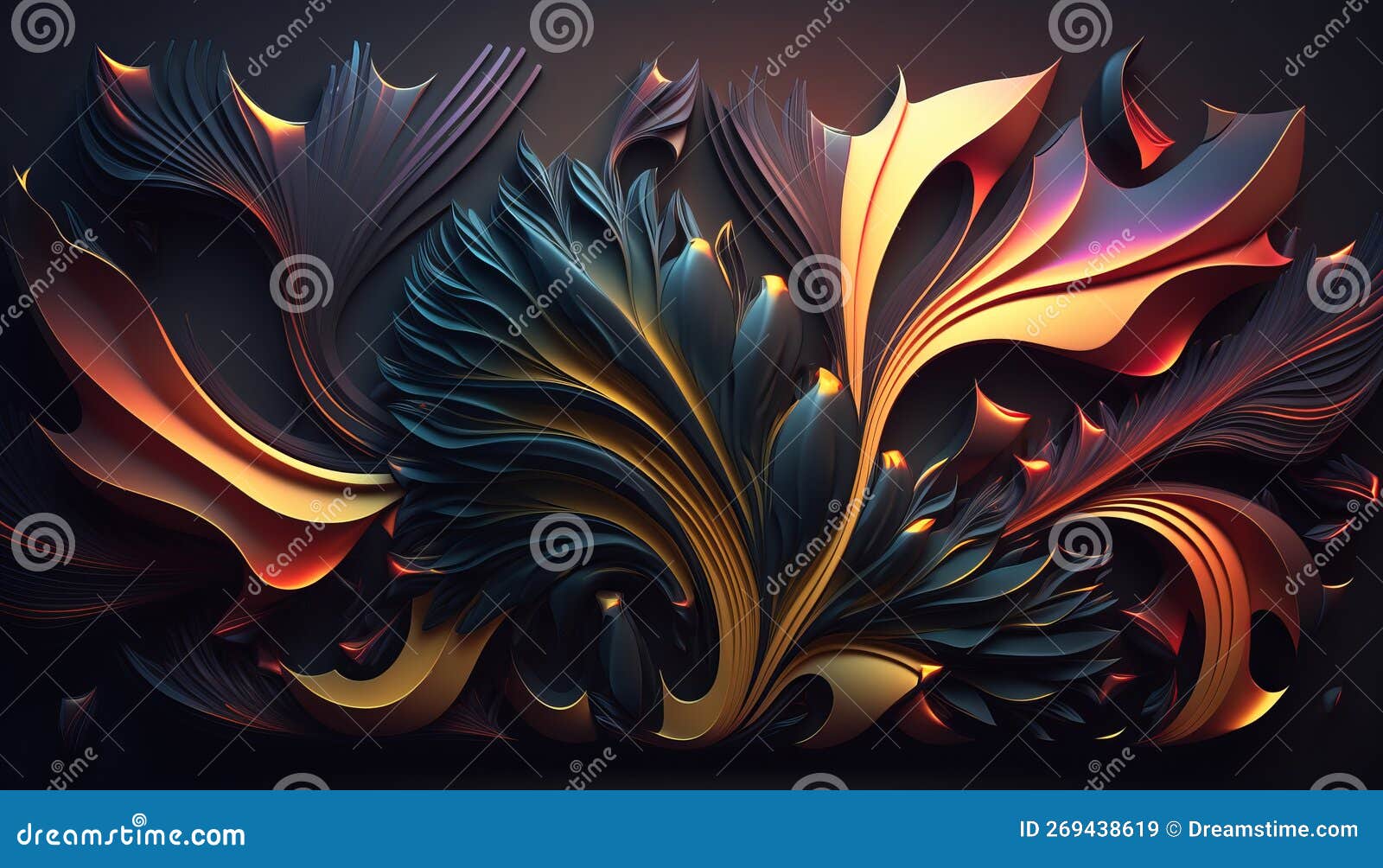 4k Abstract Background. UI and UX Designed. Generated AI. Stock ...