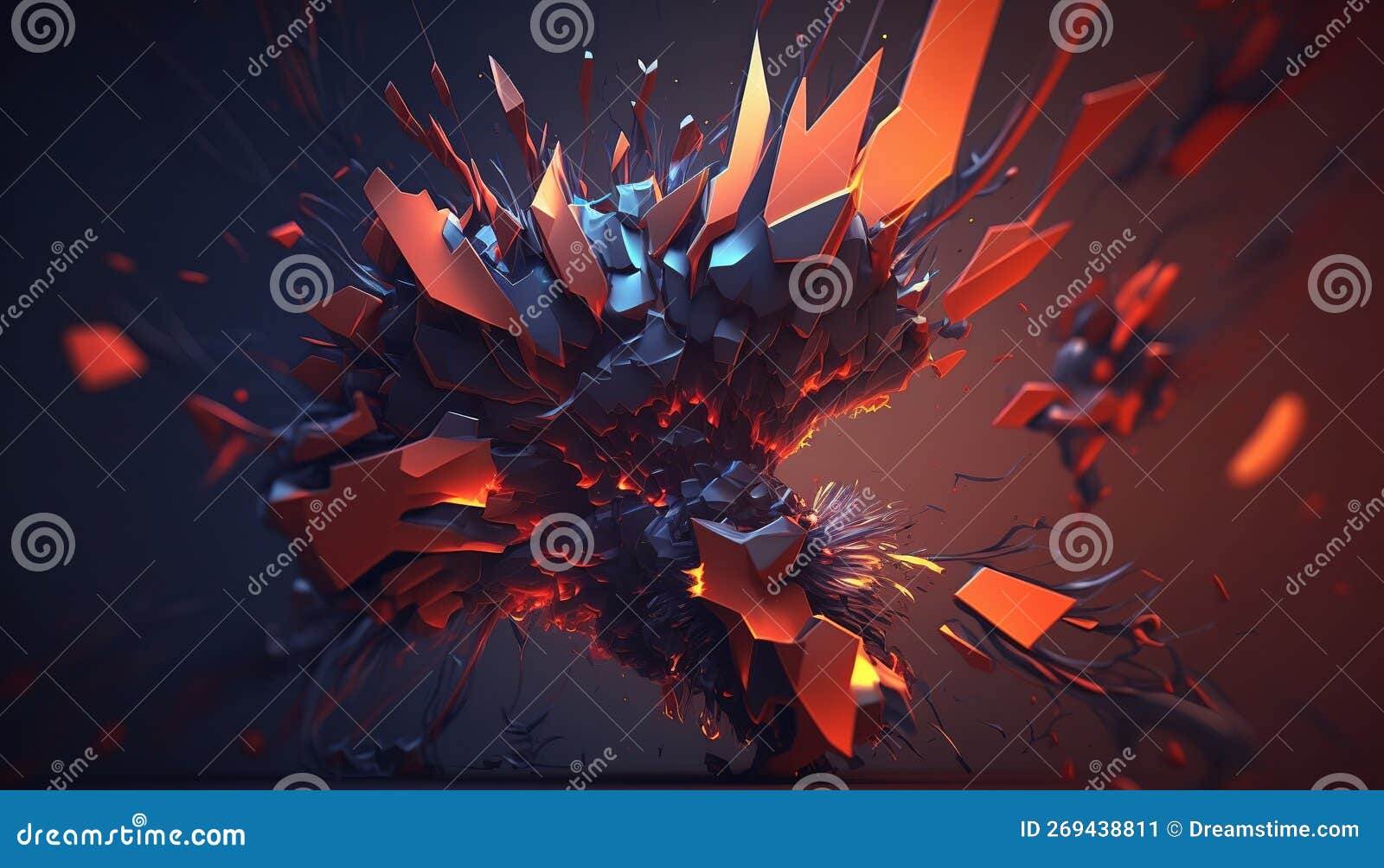 4k Abstract Background. UI and UX Designed Stock Illustration ...