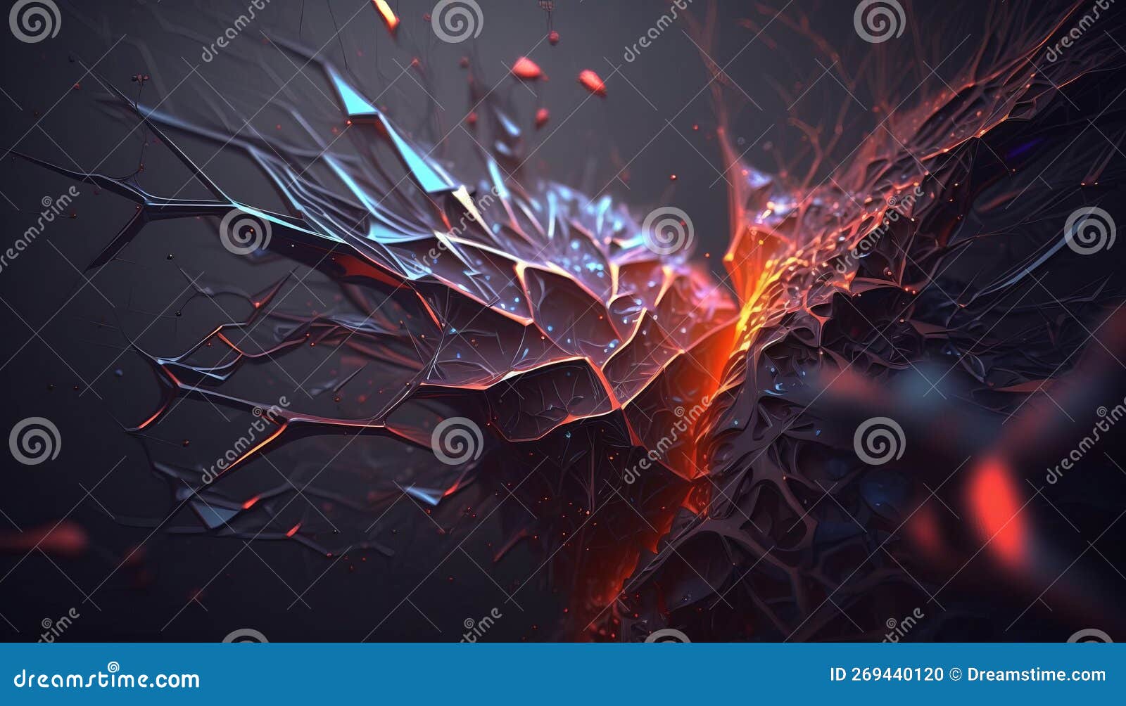 4k Abstract Background. UI and UX Designed Stock Illustration ...