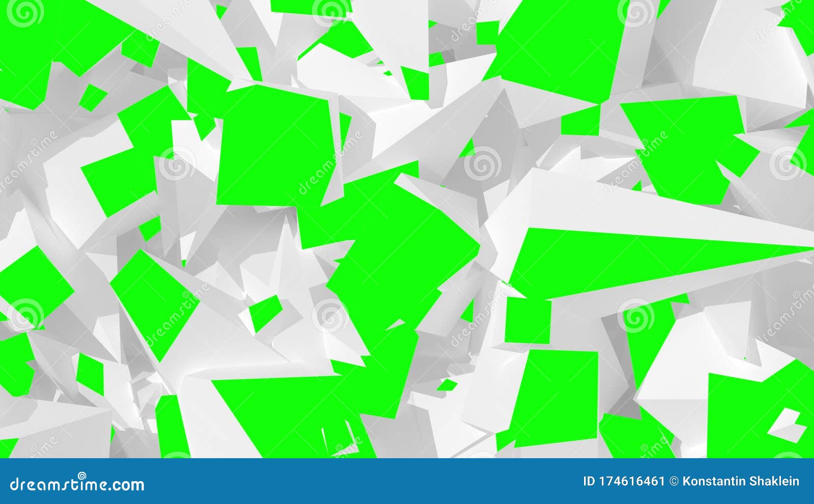 4K. Abstract Digital Background. Green Screen Stock Video - Video of ...