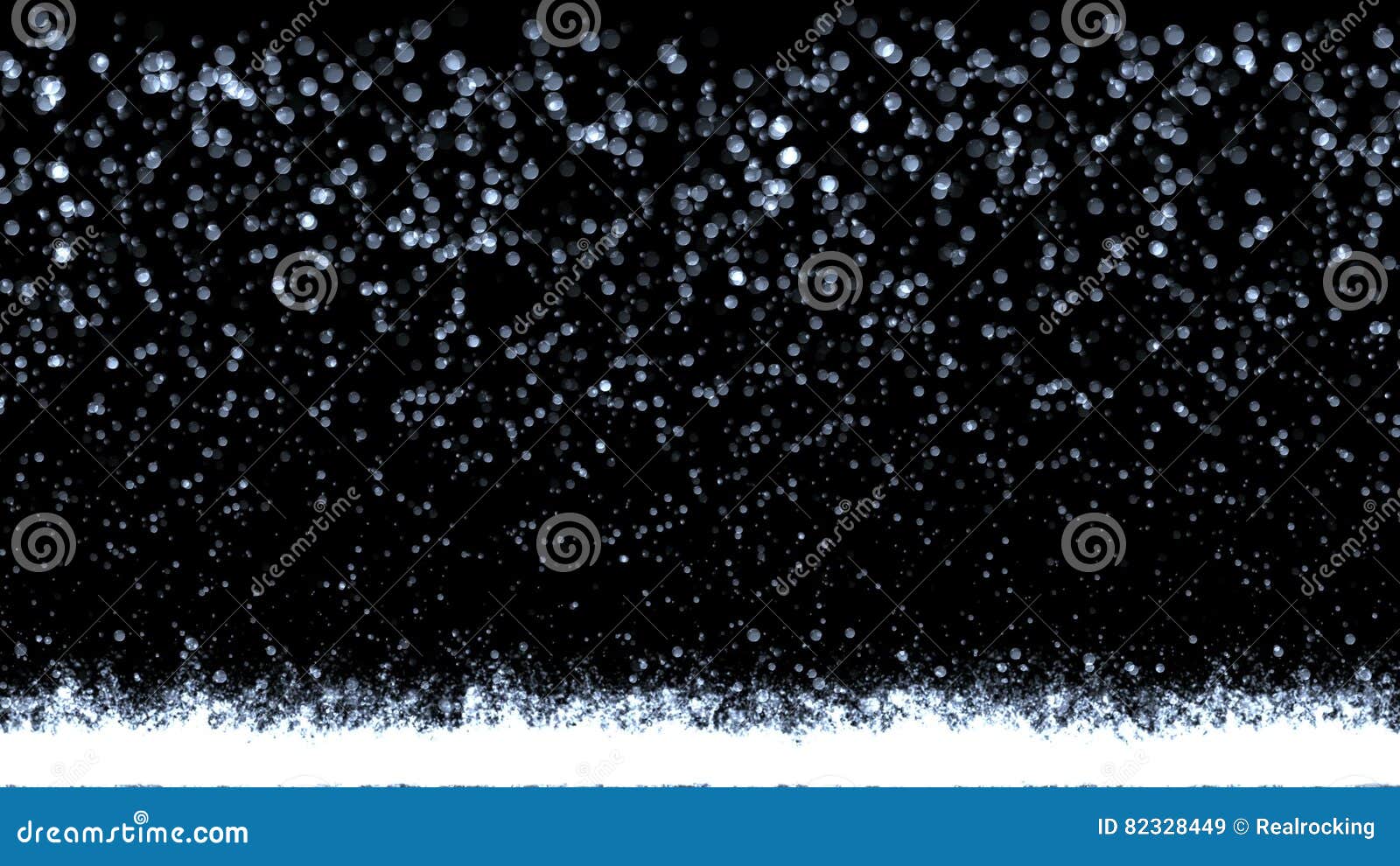 4k Abstract Falling Rain Splash Water Bubble Particle Background. Stock ...