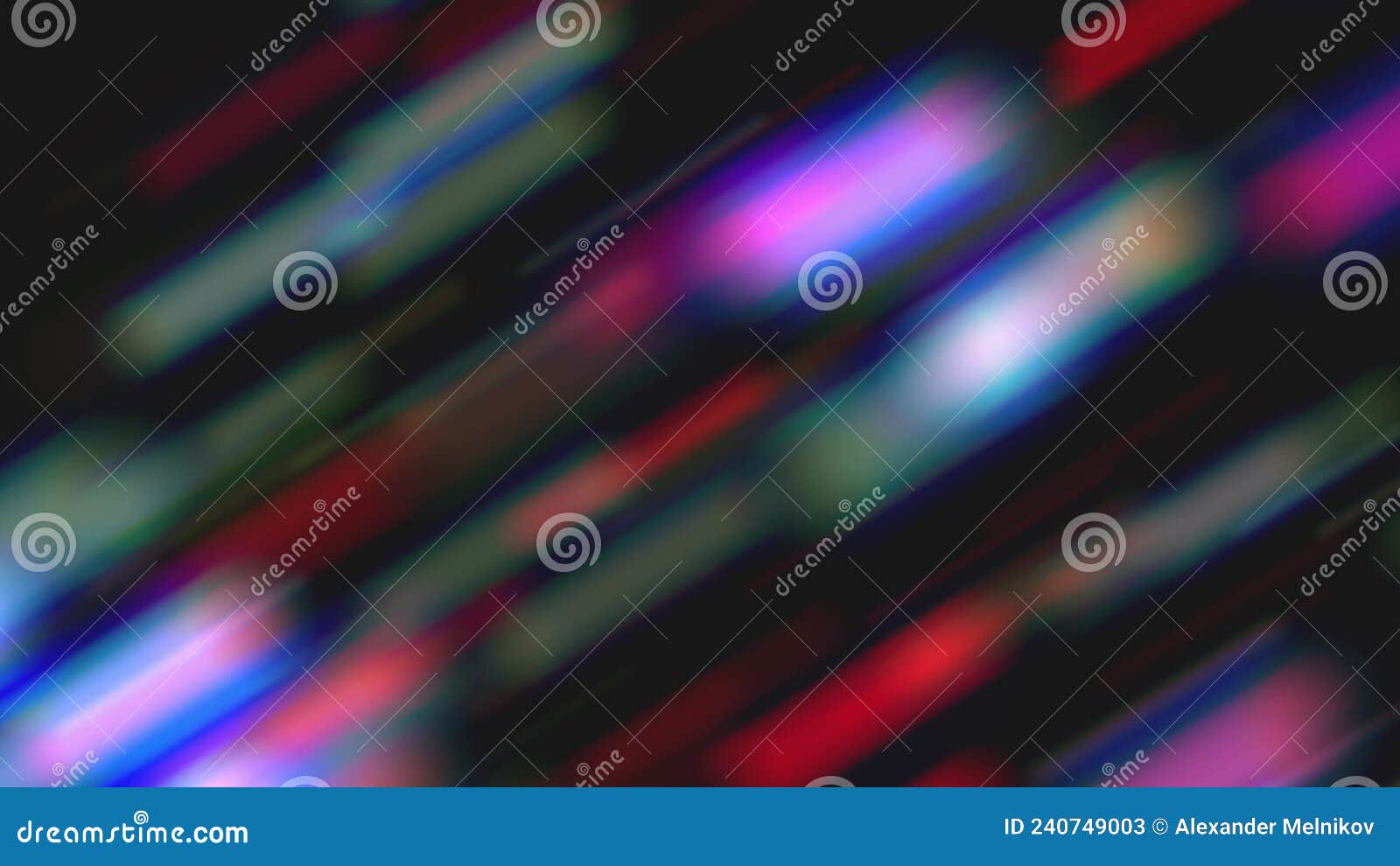 4k Animated Background Simulating Blurred Moving Lights Stock Video ...