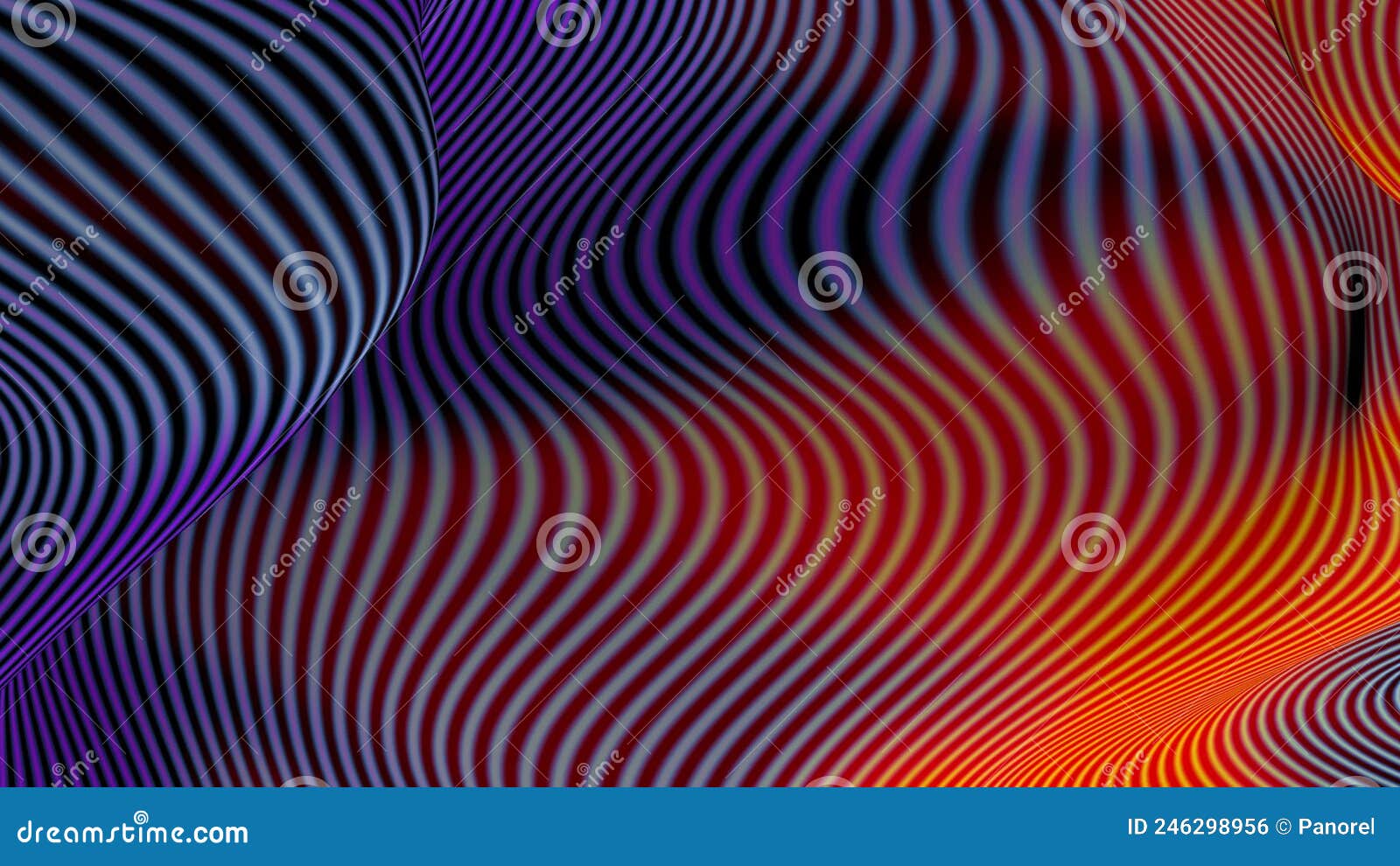 3d Elastic Stripes Animated Backdrop. Stock Footage - Video of lines ...